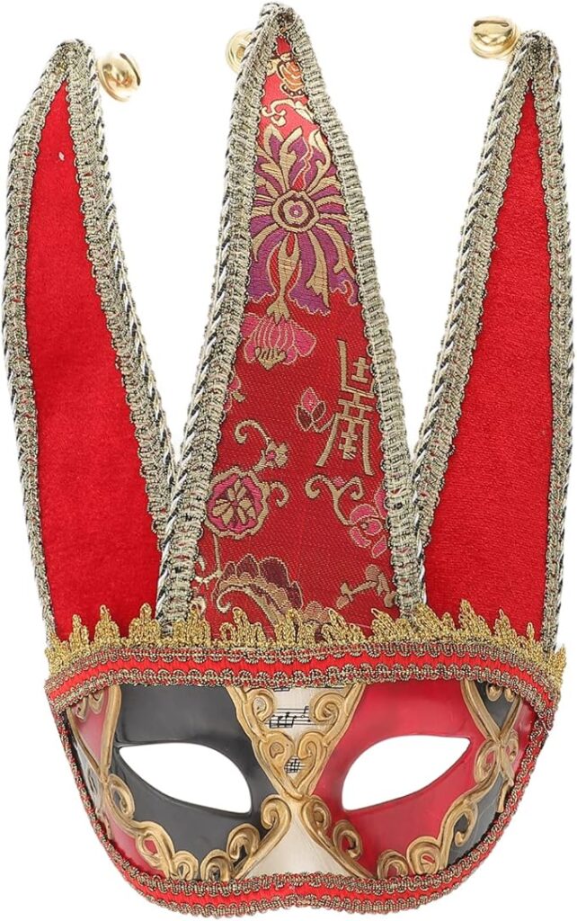 Jester Masks Whimsical Face Coverings - Jester Planet