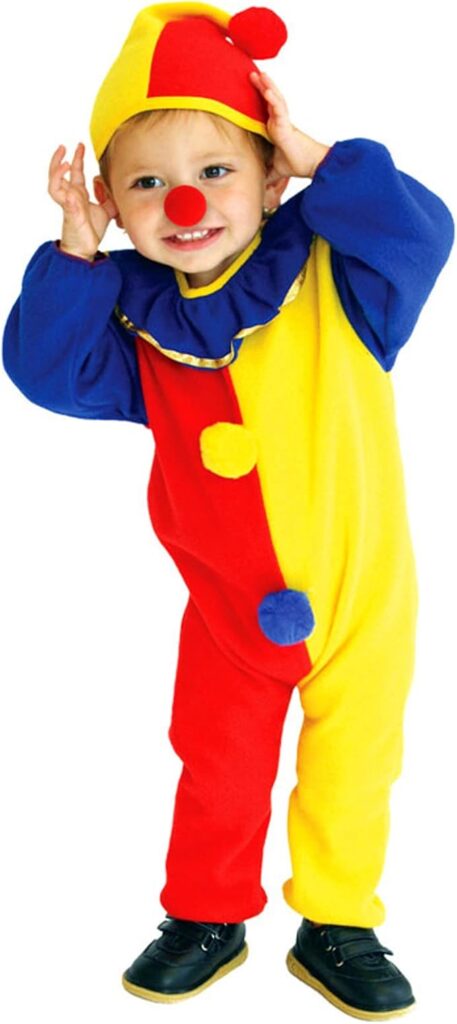 Ignite the Celebration with Halloween Child's Clown Costume - Jester Planet