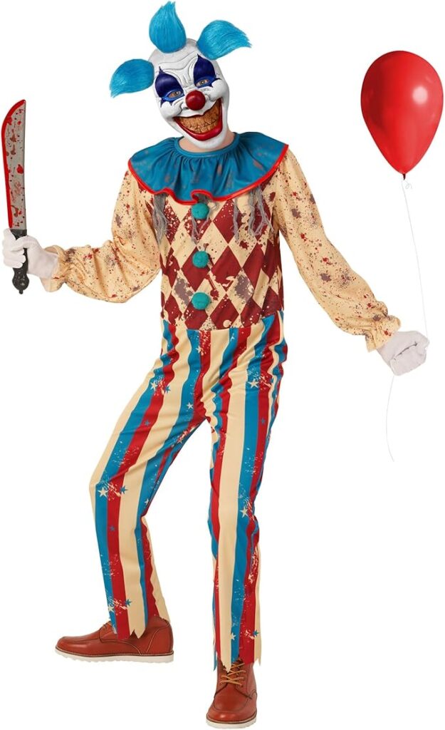Ignite the Celebration with Morph Scary Clown Halloween Costume For Kids - Jester Planet