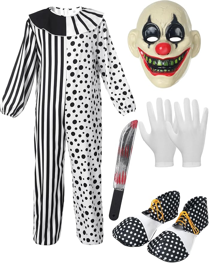 Clown Costume Kids Art The Clown Costume Horror Killer Terrifier ...